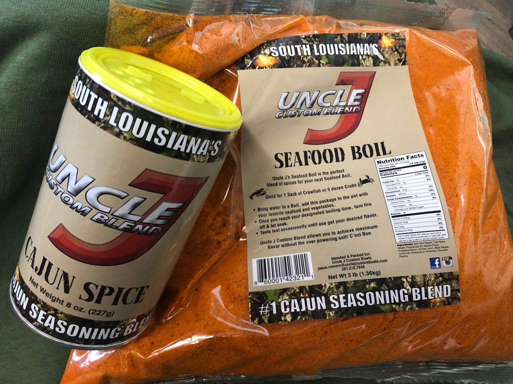 Seasoning Combo Pack – Uncle J Cajun Products